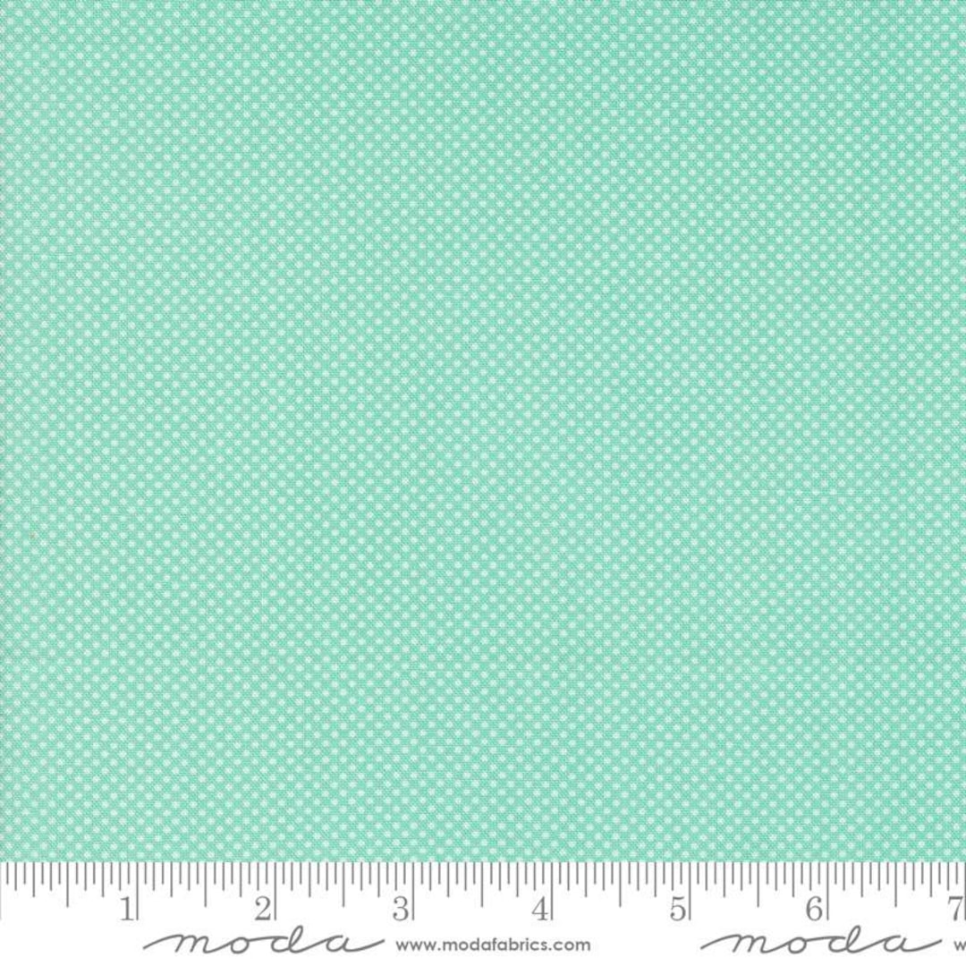 Coriander Colors Tiny Dots Aqua by Corey Yoder for Moda Fabrics 29205 ...