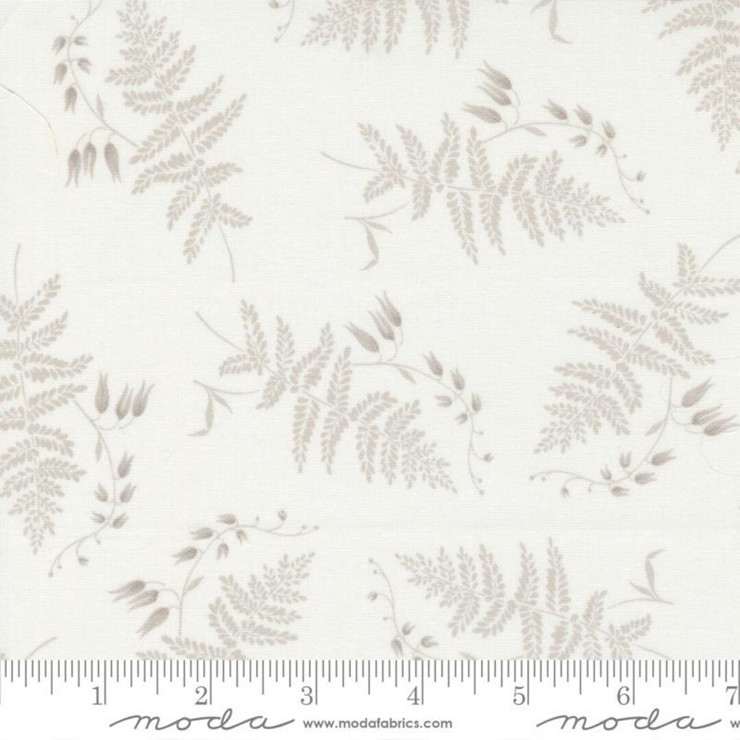 Honeybloom Fern Fronds Milk by 3 Sisters for Moda Fabrics 44341 11 ...