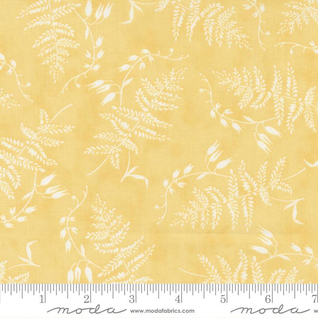 Honeybloom Fern Fronds Honey by 3 Sisters for Moda Fabrics 44341 13 ...