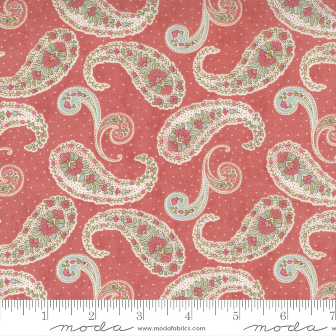 Promenade Rose by 3 Sisters for Moda Fabrics 44282 15 Fabric is Sold in ...