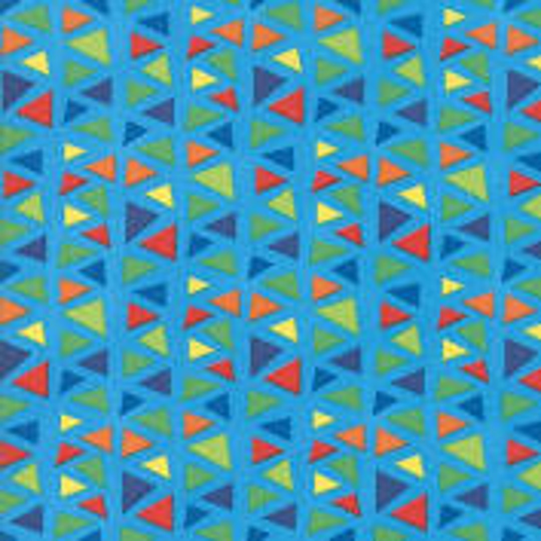 Various End of Bolt Cuts Later Alligator Blue Triangles by Sandy ...