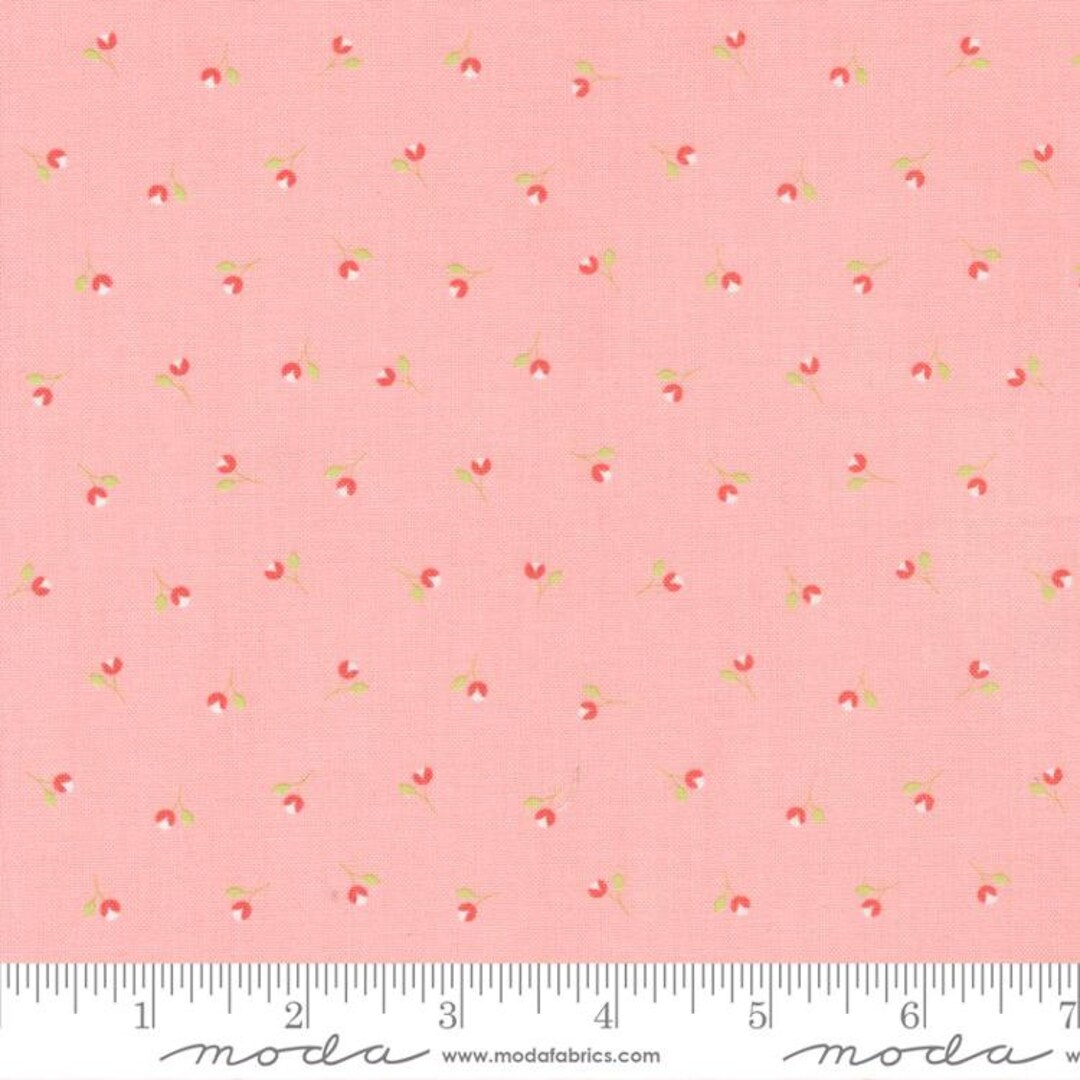 Sunwashed Bittie Buds Carnation by Corey Yoder for Moda Fabrics 29164 ...