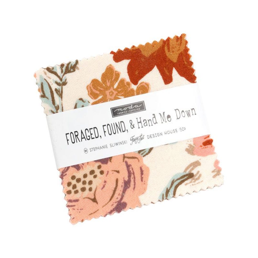 Foraged, Found, and Hand Me Down Mini Charm Pack 42 Pieces by Fancy ...