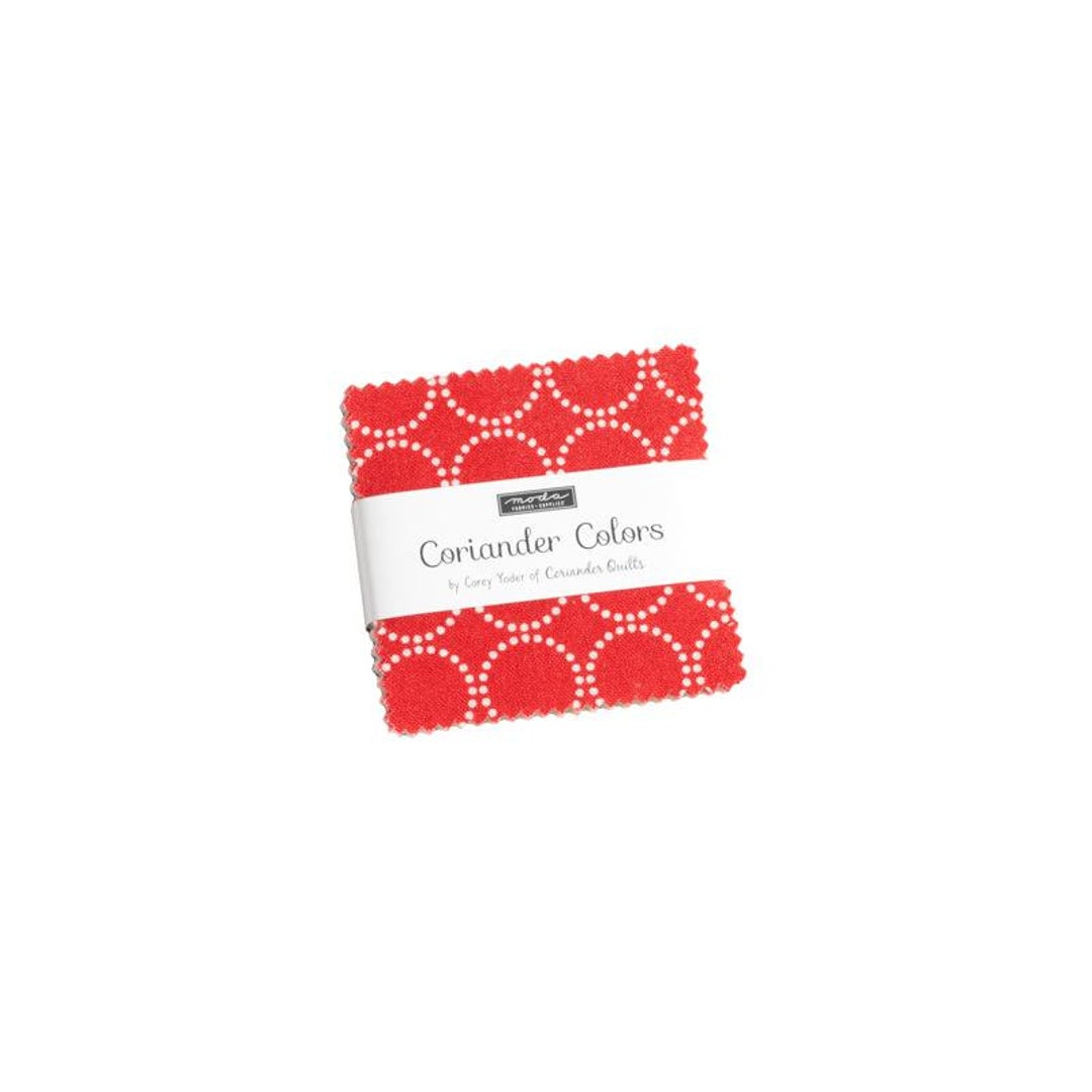 Coriander Colors Mini Charm Pack 42 Pieces by Corey Yoder of Coriander ...