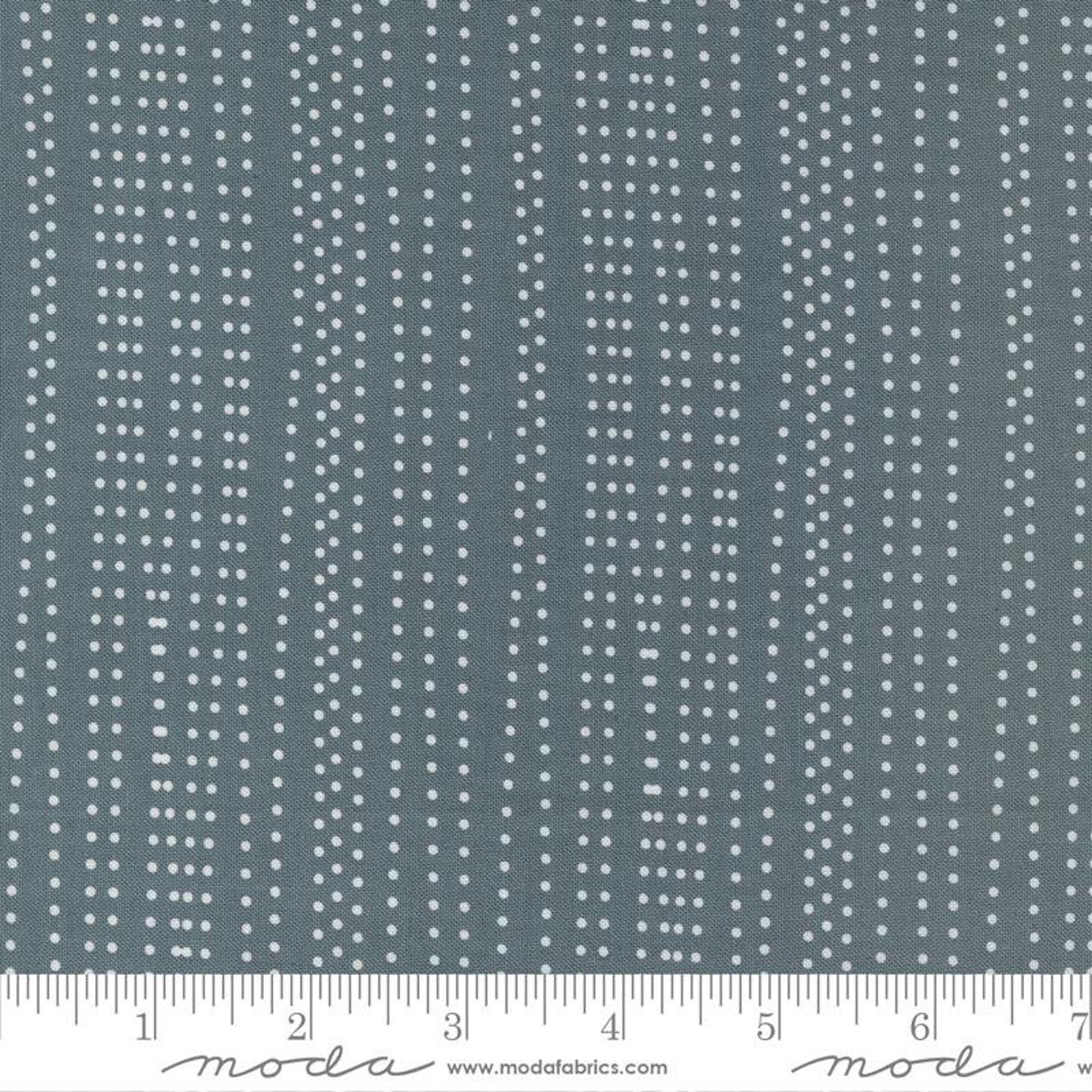 Sweet and Plenty Dot to Dot Graphite by Me & My Sister Designs for Moda ...