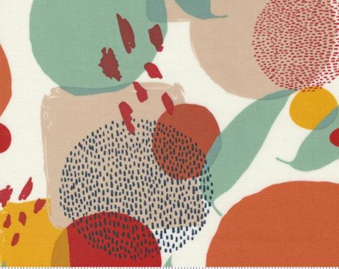 Flow Moda Fabric Half Yard Modern Rain Drops Raspberry - Etsy