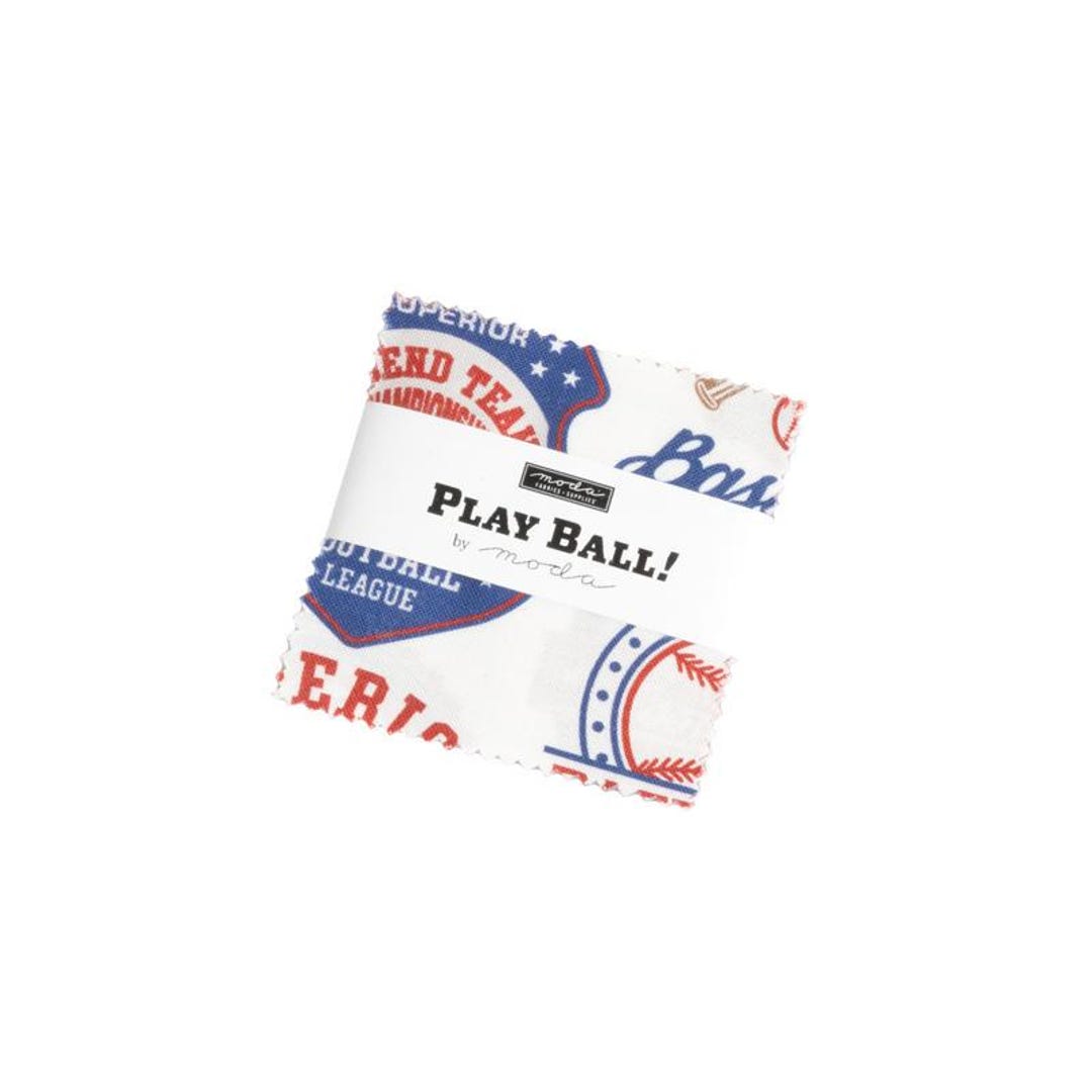 Play Ball Mini Charm Pack 42 Pieces by Moda Fabrics 33810MC - Etsy