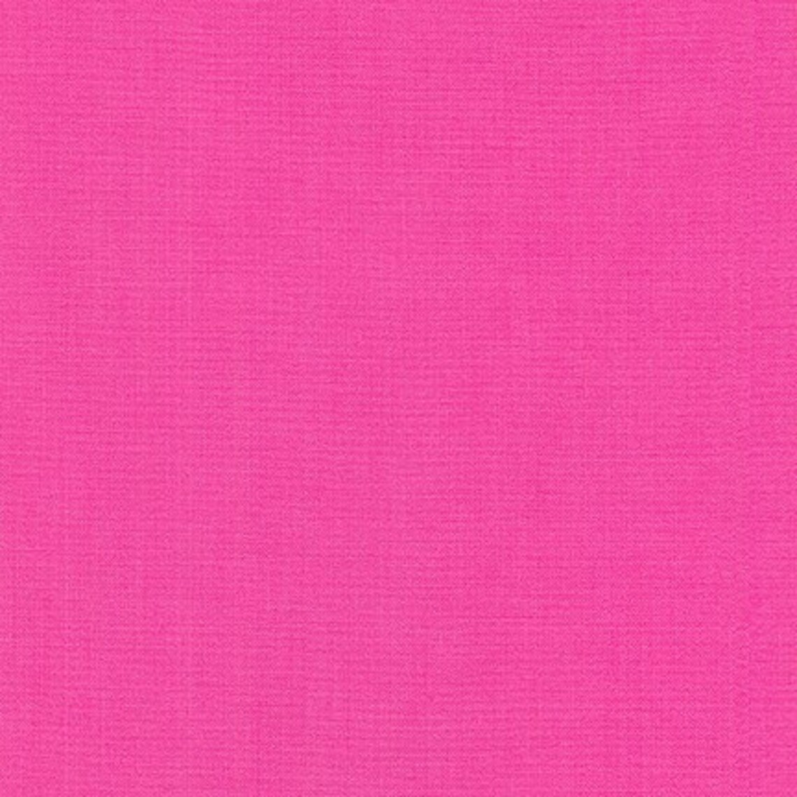 Bright Pink Kona Cotton Solid Robert Kaufman K001-1049 Fabric Sold in ...