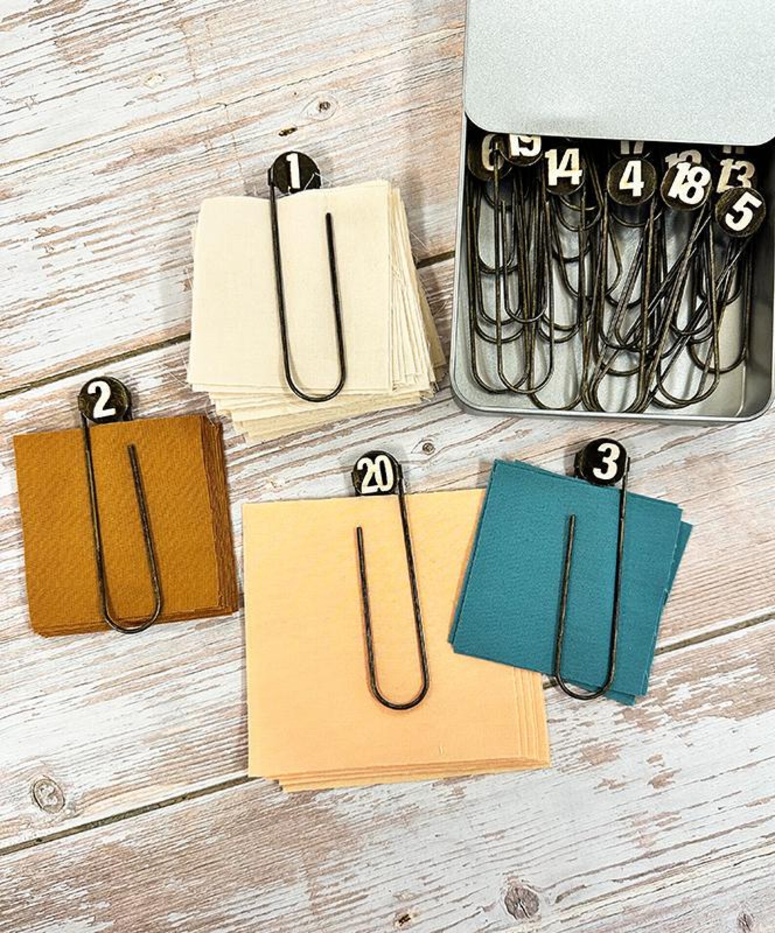 Jumbo Number Clips by Seams Sew Me SSM JNC Numbered Paperclips for ...
