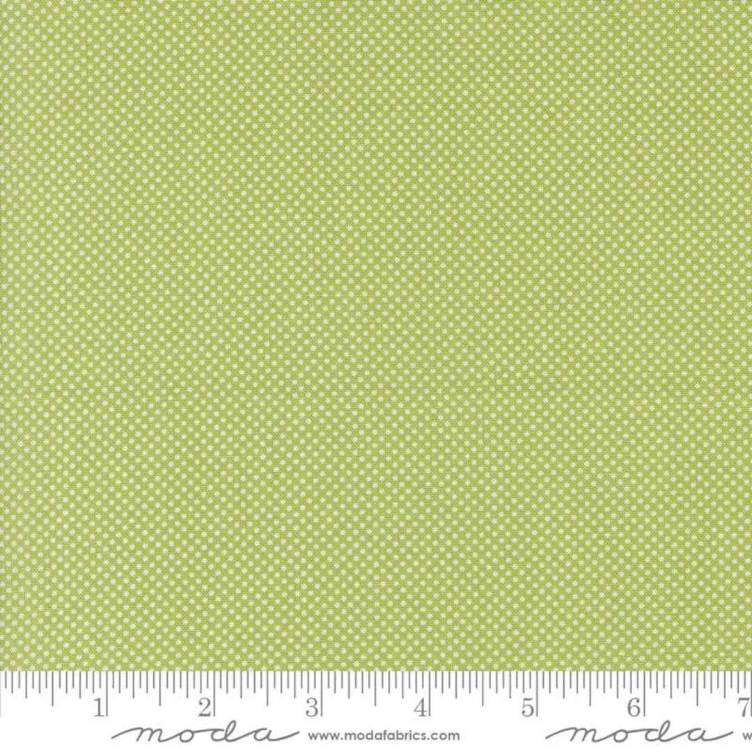 Coriander Colors Tiny Dots Green by Corey Yoder for Moda Fabrics 29205 ...