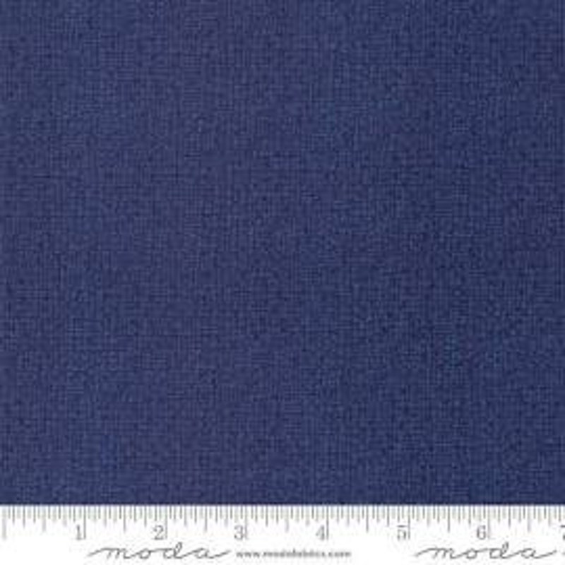 Navy Blue Fabric Moda - Etsy