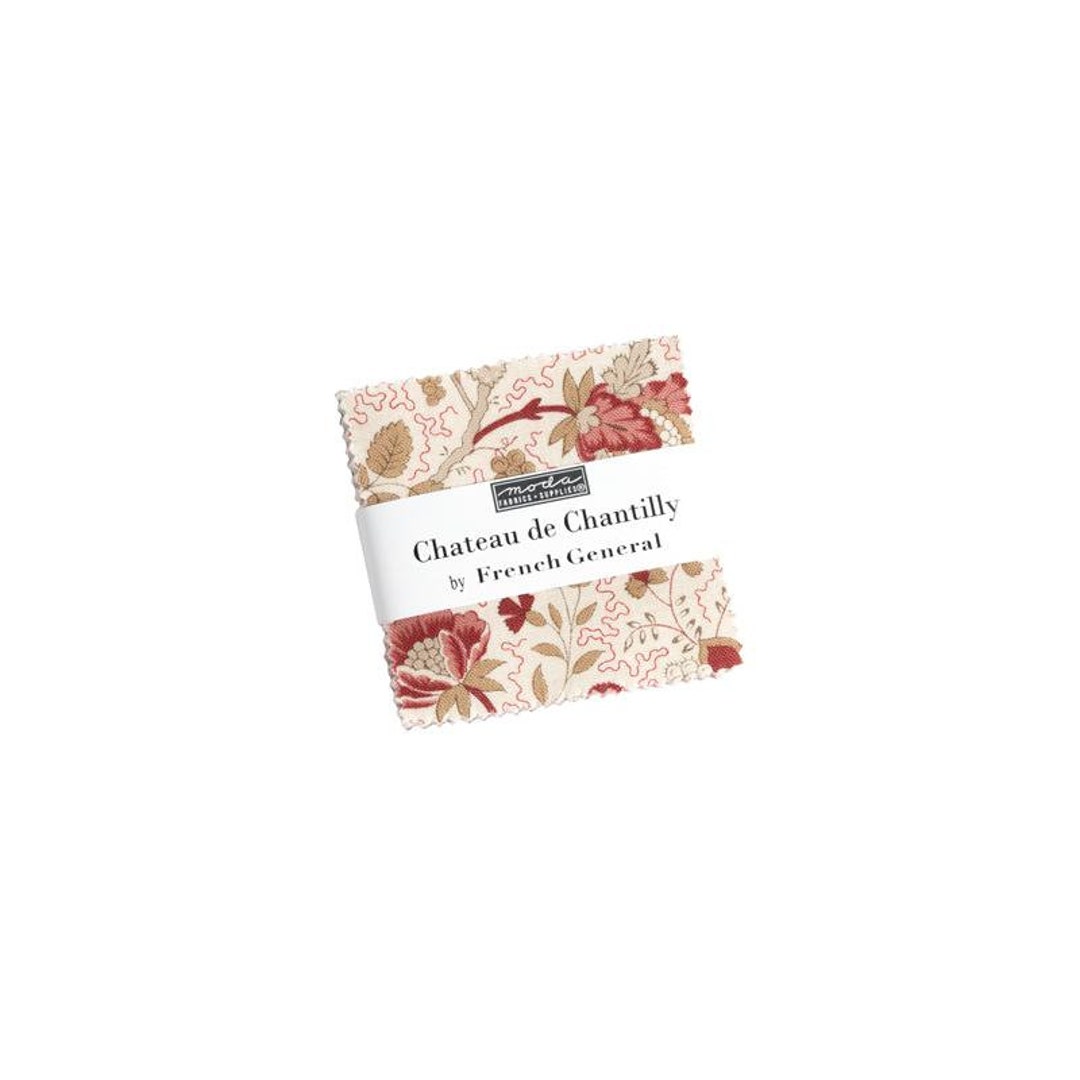 Chateau De Chantilly Mini Charm Pack 42 Pieces by French General for ...