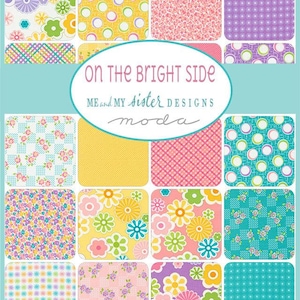 On the Bright Side Layer Cake 42 Pieces by Me & My Sister Designs for ...