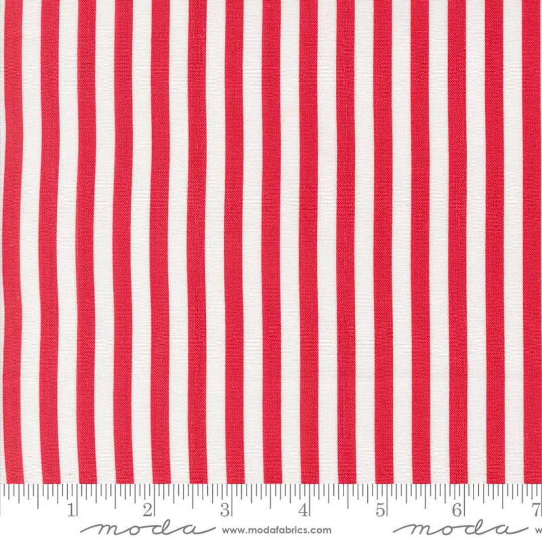 Coriander Colors Stripes Red by Corey Yoder for Moda Fabrics 29203 22 ...