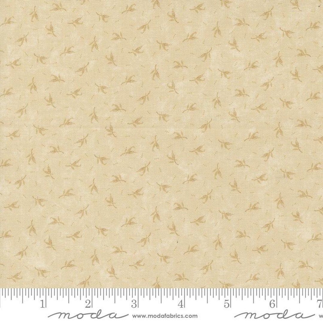 Blackbird's Nest Feathers Tan Tonal by Kansas Troubles Quilters for ...