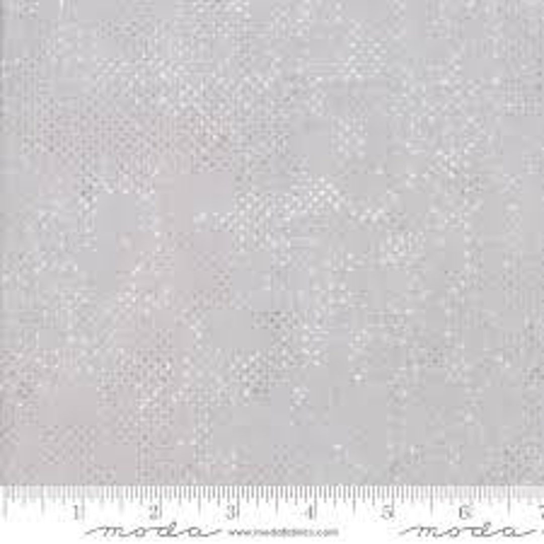 Spotted Zen Grey by Zen Chic for Moda Fabrics. Gray With Irregular ...