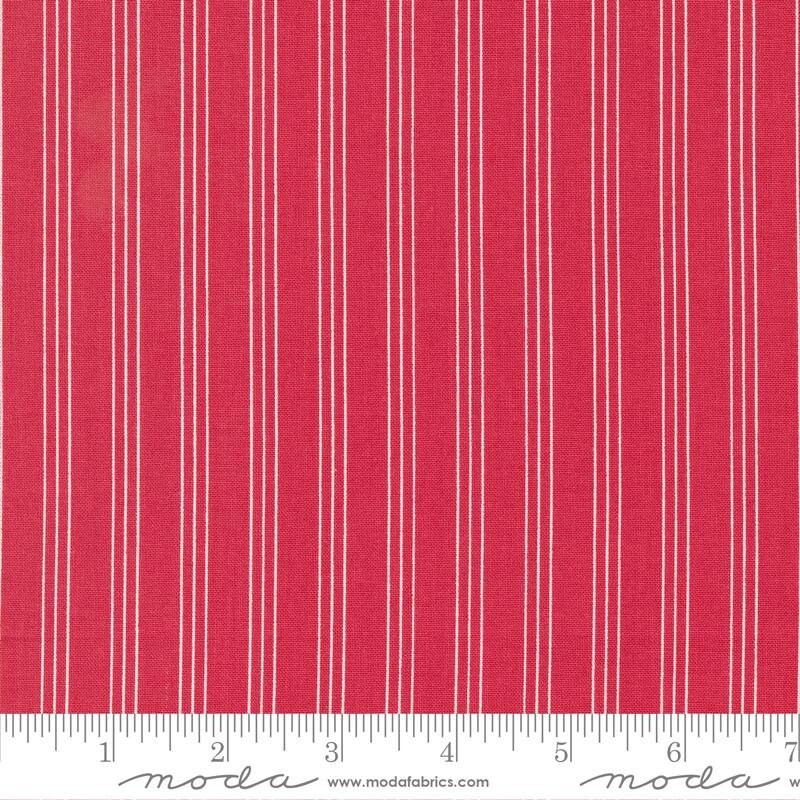 Red Striped Fabric - Etsy