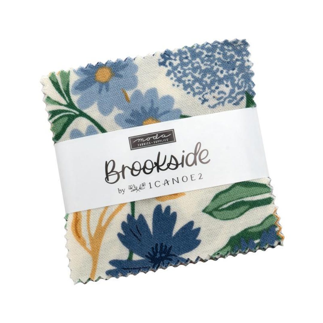 Brookside Mini Charm Pack 42 Pieces by 1 Canoe 2 for Moda Fabrics ...