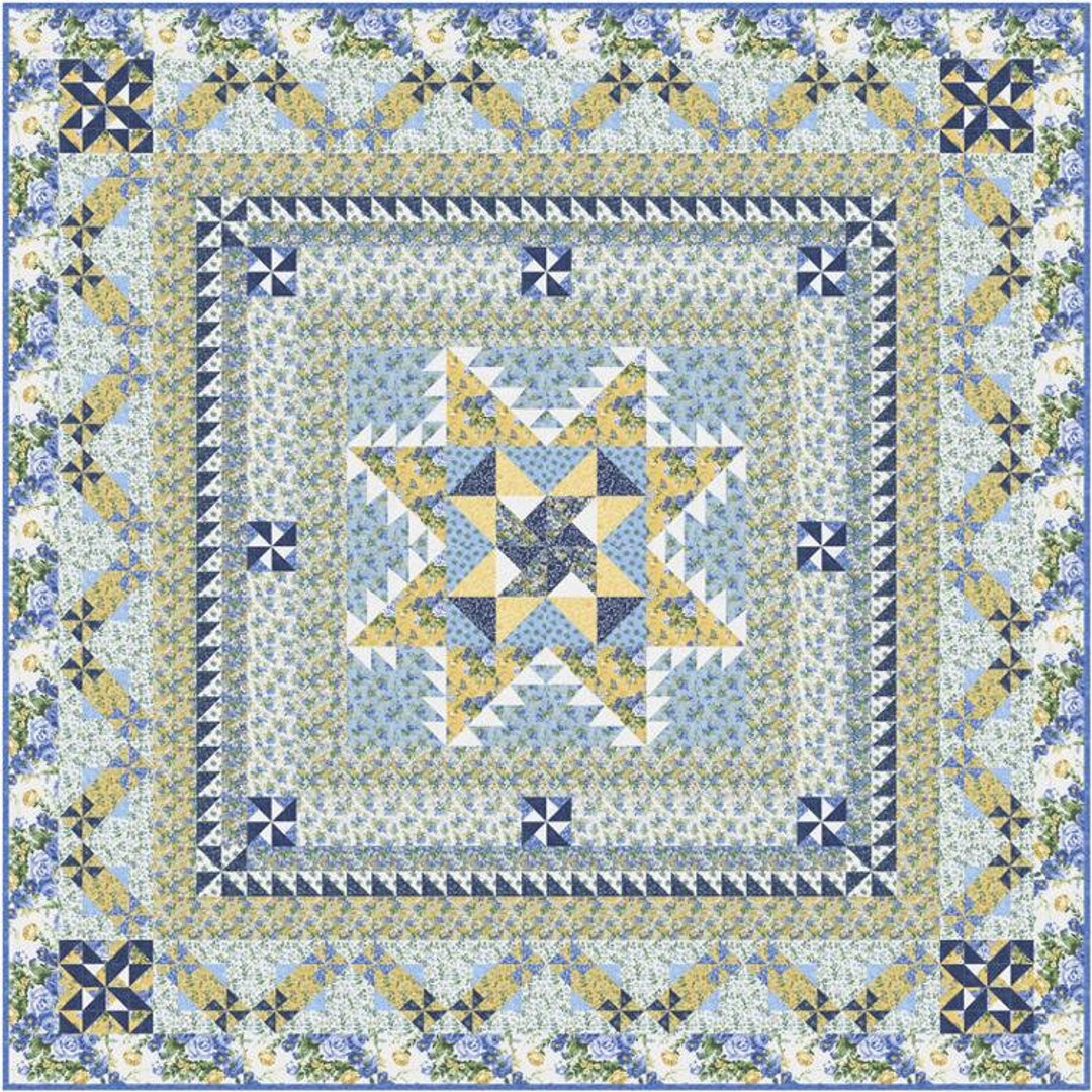 Summer Breeze Quilt Kit by Moda KIT33680 Finished Size 88" X 88" - Etsy