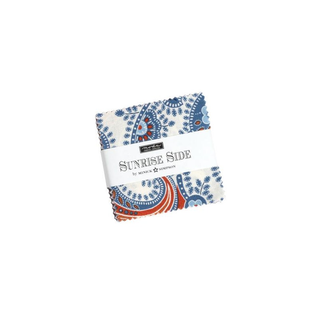 Sunrise Side Mini Charm Pack 42 Pieces by Minick & Simpson for Moda ...