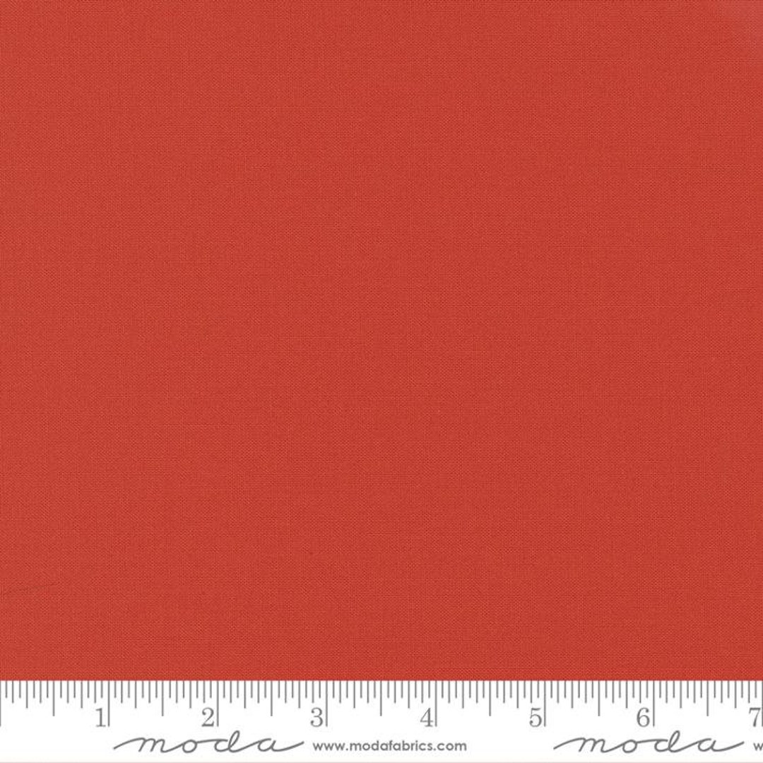 Betty Orange Moda Bella Solid 9900 124 Fabric is Sold in HALF Yard ...