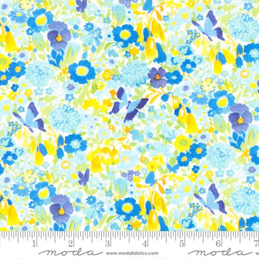 Whimsy Wonderland Flutterby Breeze by Momo for Moda Fabrics 33654 12 ...
