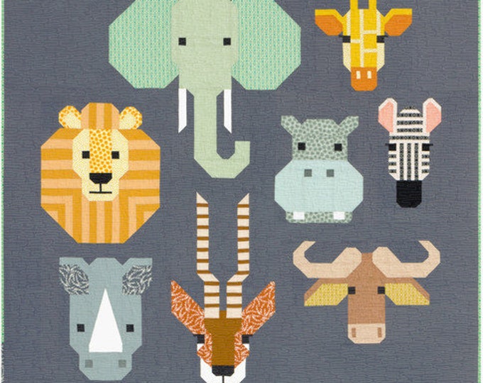 Spectacular Savanna Quilt Pattern by Elizabeth Hartman Eh-048.this is a ...