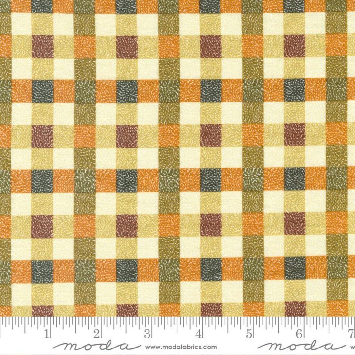 Quaint Cottage Plaid Spice by Gingiber of Dreamy Quilts for Moda ...