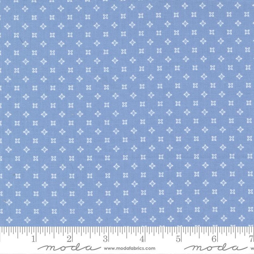 Peachy Keen Seeds Blue by Corey Yoder for Moda Fabrics 29173 15 This ...