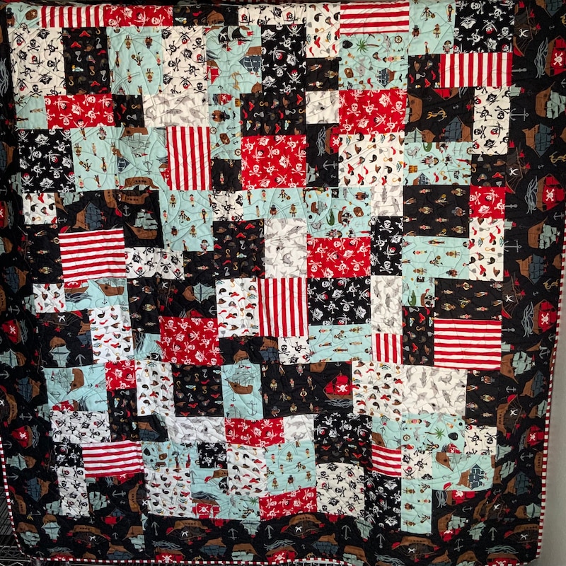 Pirate Quilt - Etsy