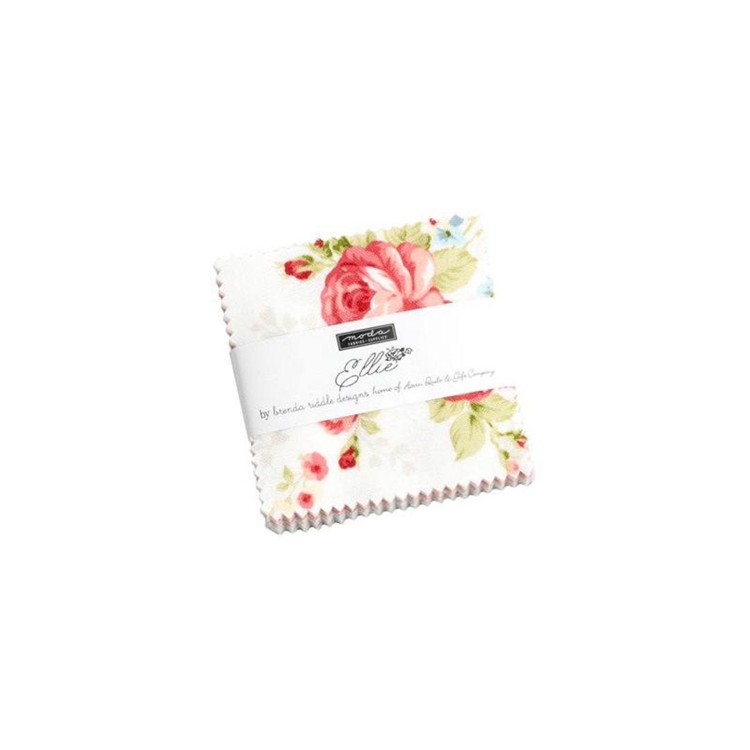 Ellie Mini Charm Pack 42 Pieces by Brenda Riddle Designs for Moda ...
