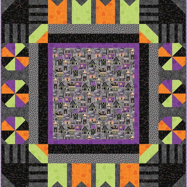 Halloween Quilt Kit - Etsy