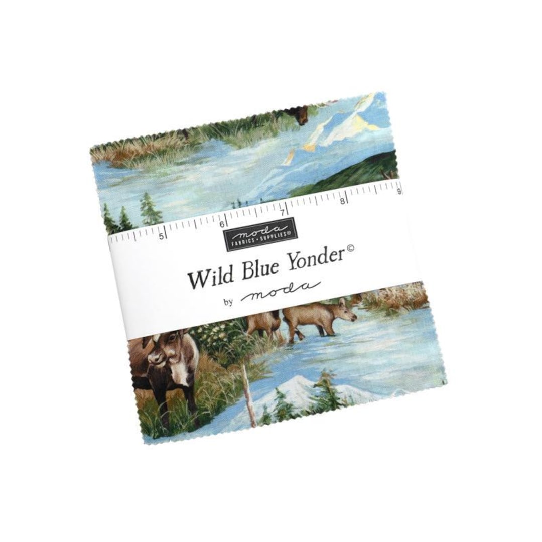 Wild Blue Yonder Charm Pack 42 Pieces by Moda Fabrics 33870PP - Etsy