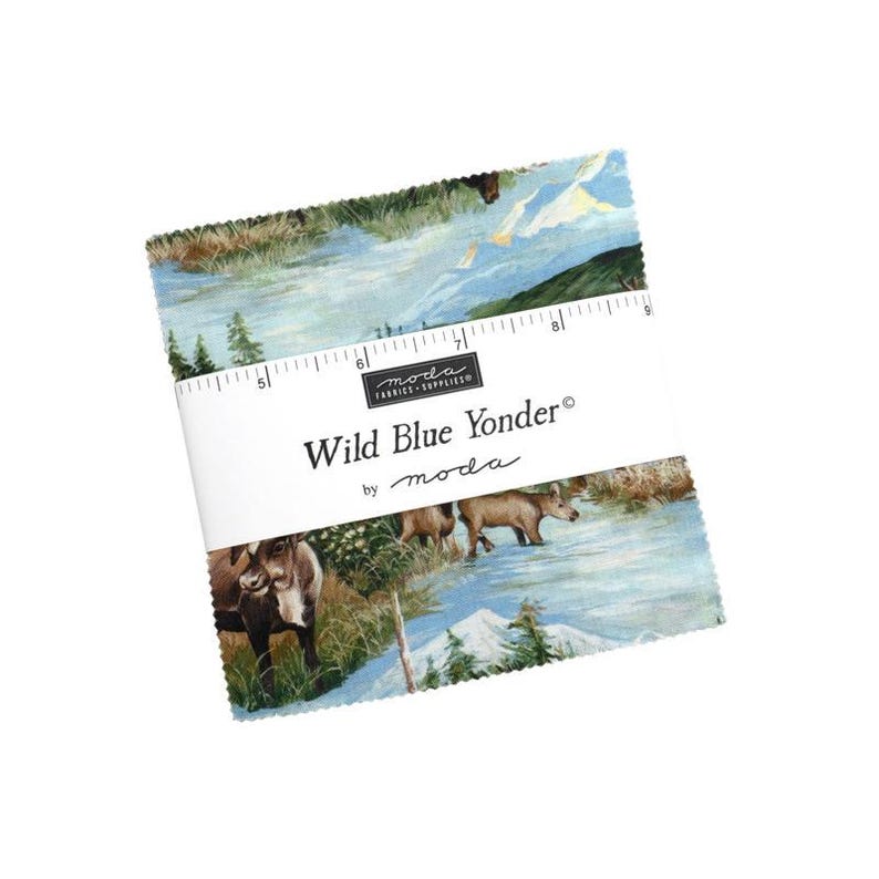 Wild Blue Yonder Charm Pack 42 Pieces by Moda Fabrics 33870PP - Etsy