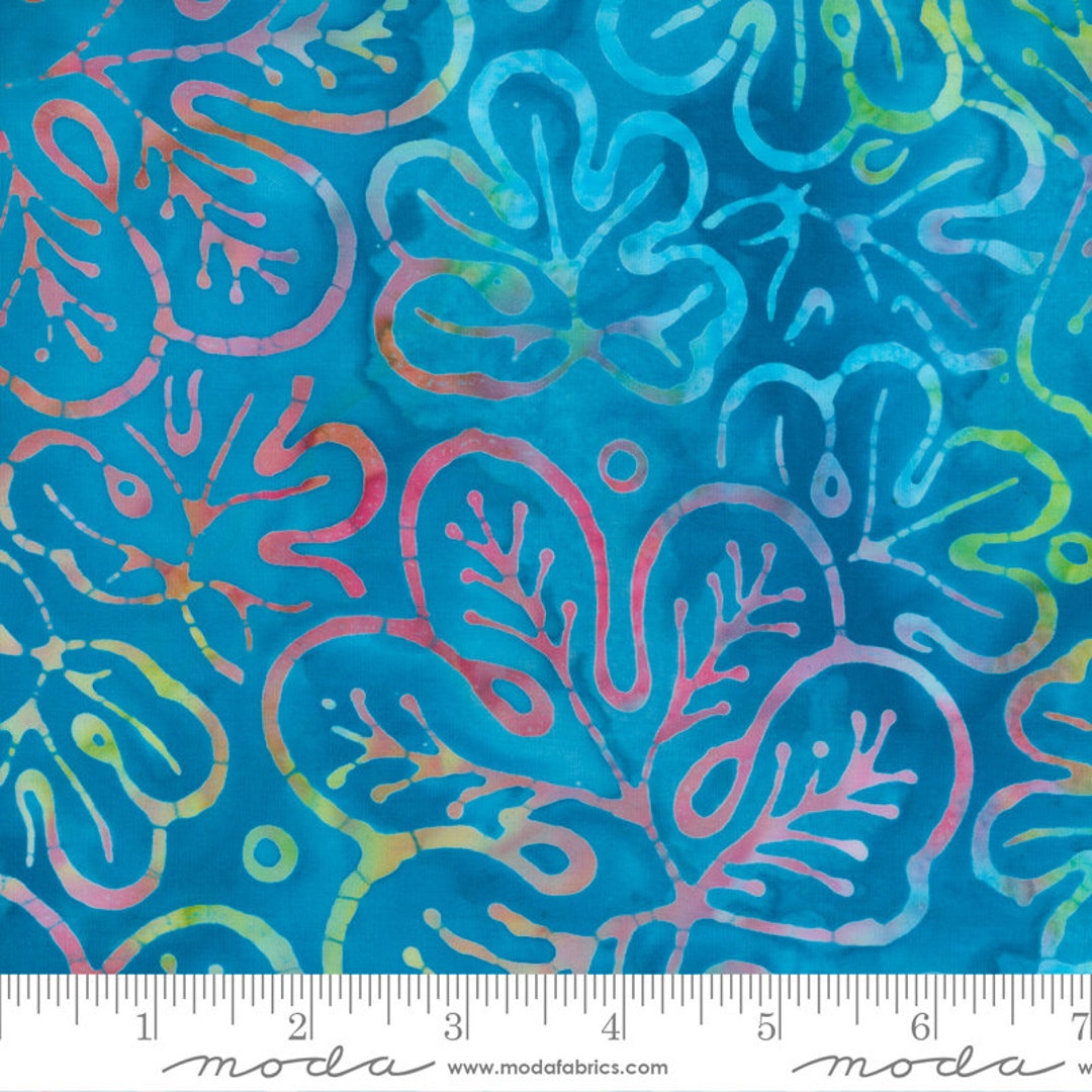 Bermuda Batiks Azure by Moda Fabrics 4359 38 Sold in HALF Yard ...