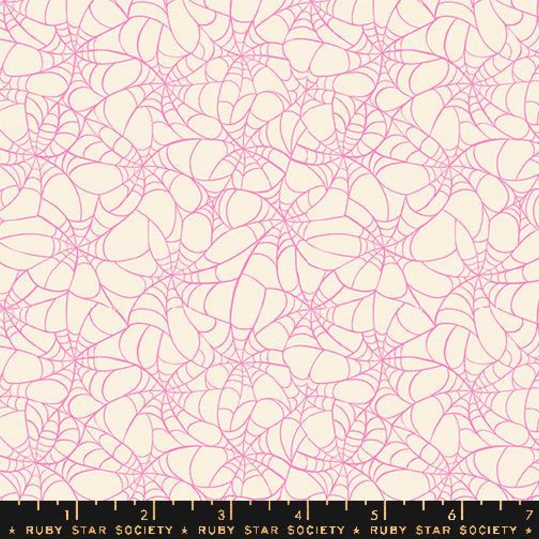 Glow Garden Tangled Web Natural by Sarah Watts for Ruby Star Society ...