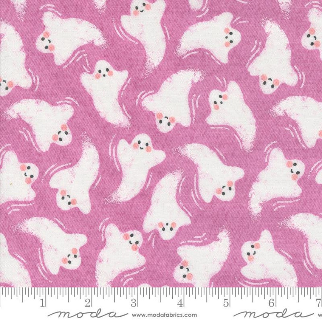 Hey Boo Friendly Ghost Purple Haze by Lella Boutique for Moda Fabrics ...