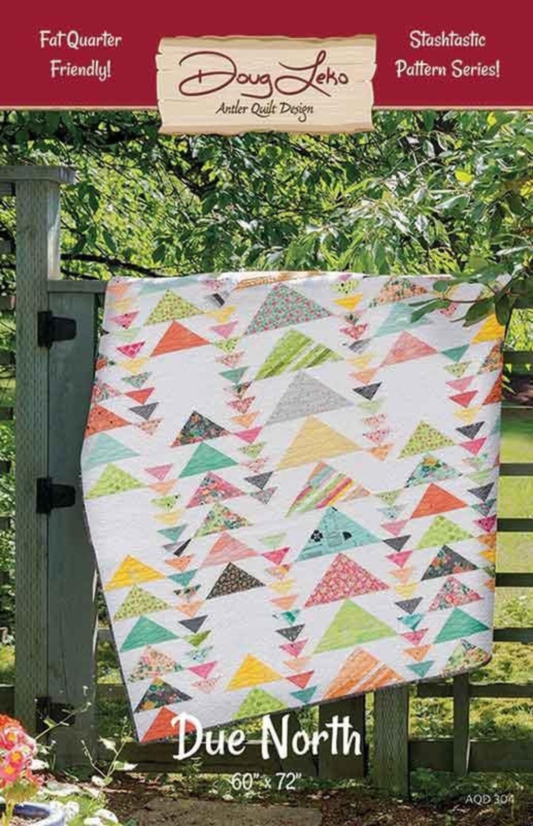 Due North Quilt Pattern by Doug Leko for Antler Quilt Design 60in X ...