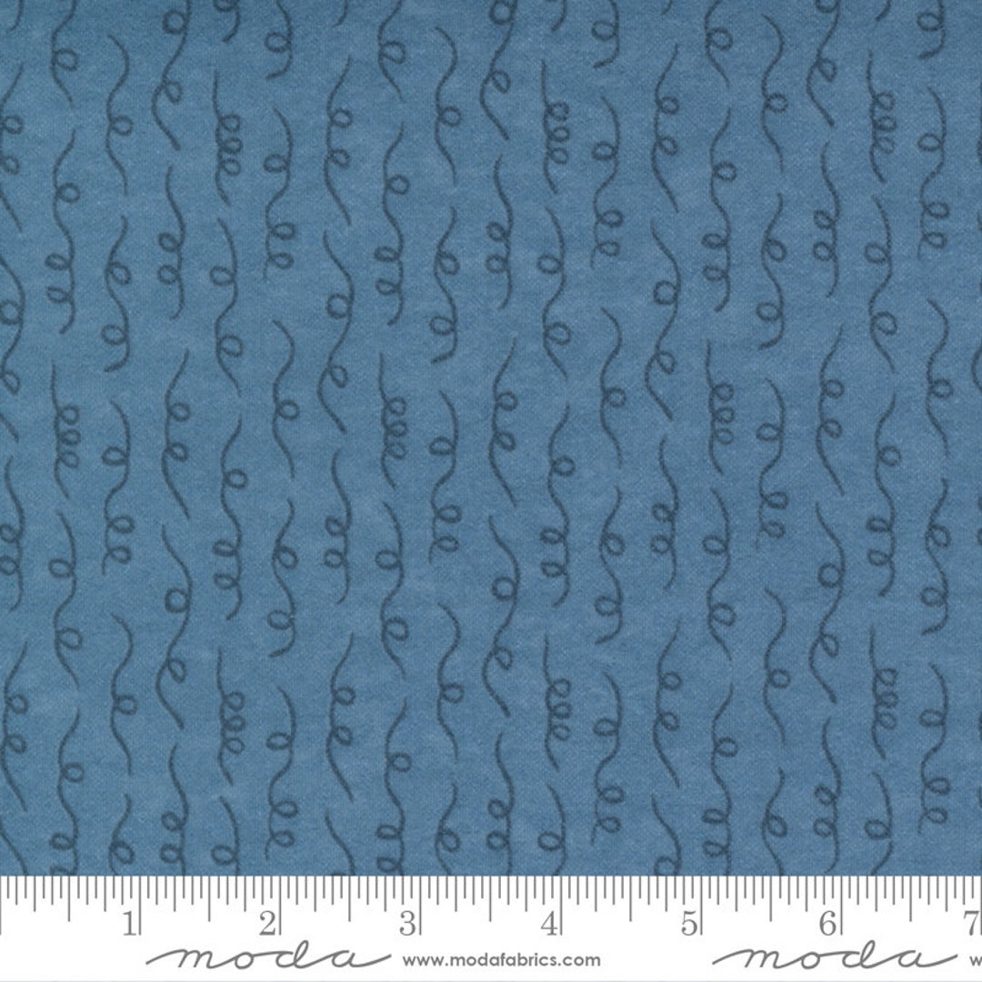 9" End of Bolt Fall Fantasy Flannels River by Holly Taylor for Moda ...