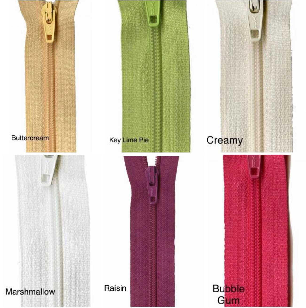 14" Bulk YKK Zipper for Atkinson Design - Etsy