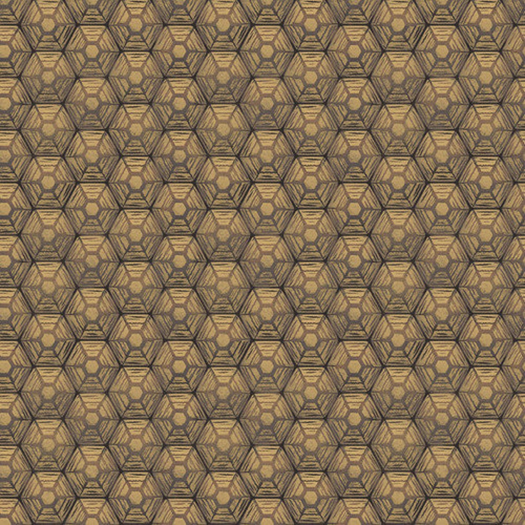 River Romp Turtle Shell Brown by Sharon Kuplack for Henry Glass & Co ...