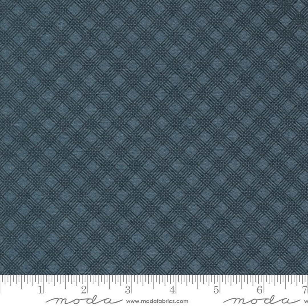Snowman Gatherings IV Window Pane Lake by Primitive Gatherings for Moda Fabrics 49254 14 Sold in ...