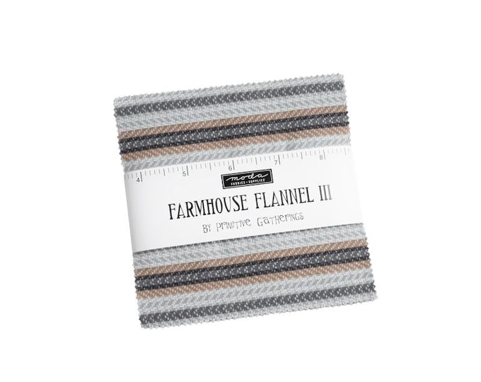 Fall Melody Flannel Layer Cake 42 Pieces by Holly Taylor for Moda ...