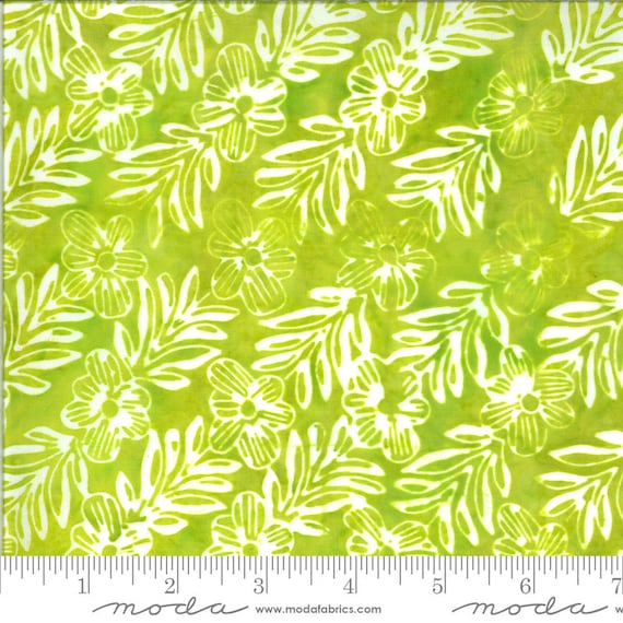 Confection Lime Batiks by Kate Spain Designs for Moda Fabrics - Etsy