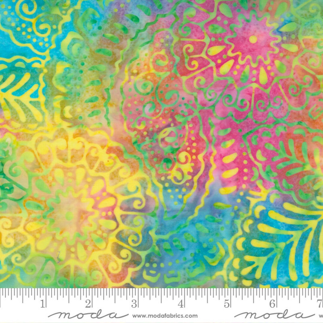 Bermuda Batiks Sunrise by Moda Fabrics 4359 19 Sold in HALF Yard ...