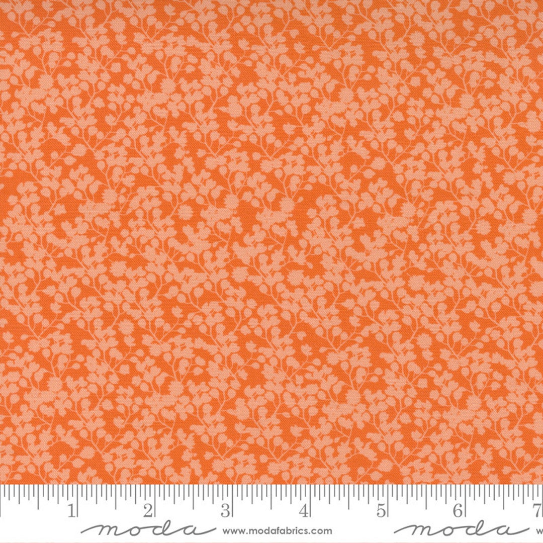 Paisley Rose Clementine by Crystal Manning for Moda Fabrics 11886 18 ...