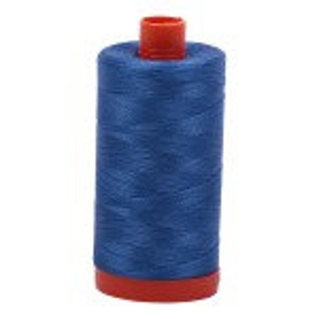 Peacock Blue Aurifil Mako Cotton Thread Color 6738, 50 Wt, 1300m, 1 ...