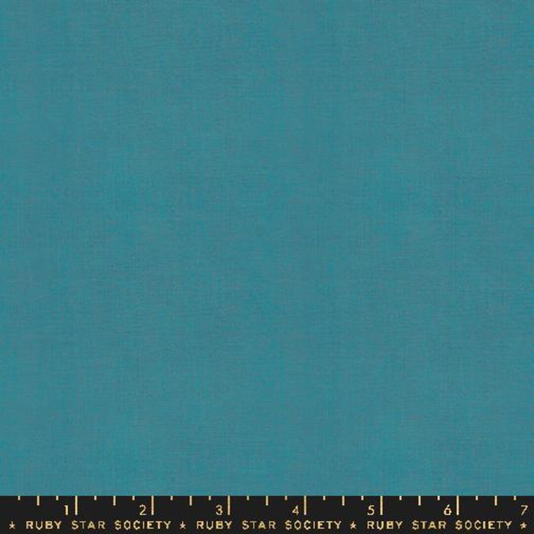 Warp and Weft Hue Deep Turquoise by Alexi Abegg for Ruby Star Society ...