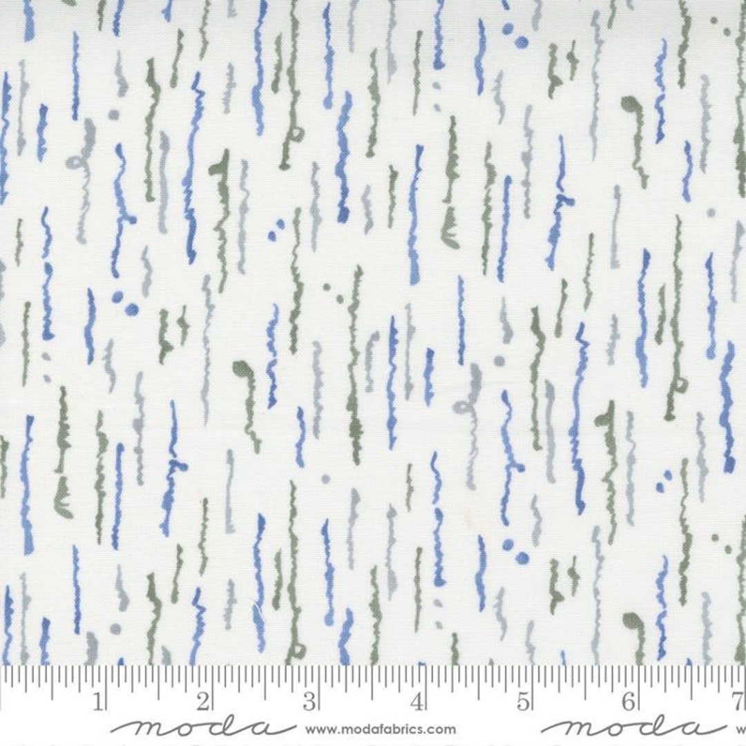 Watermarks Drizzle Lily by Holly Taylor for Moda Fabrics 6918 11 Sold ...