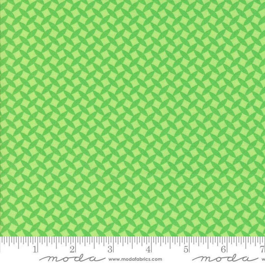 Fiesta Town Square Limeade by Me & My Sister Designs for Moda Fabrics ...